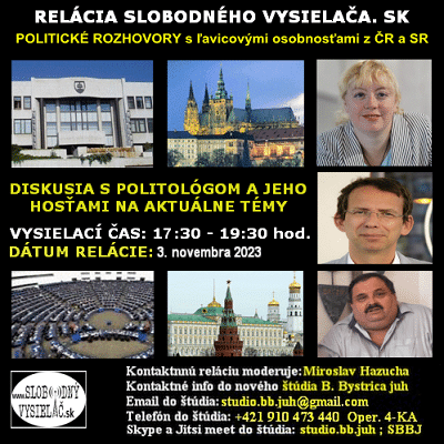 Politické rozhovory 177 - Slobodný vysielač